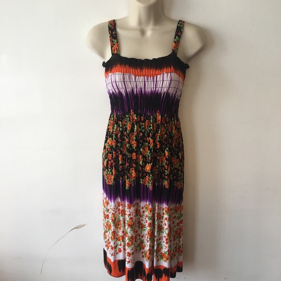 Dresses | Multicolor Flowy Lite Summer Sexy Dress | Poshmark